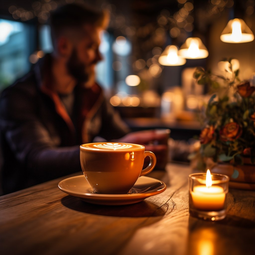 De charme van koffie drinken in cafés